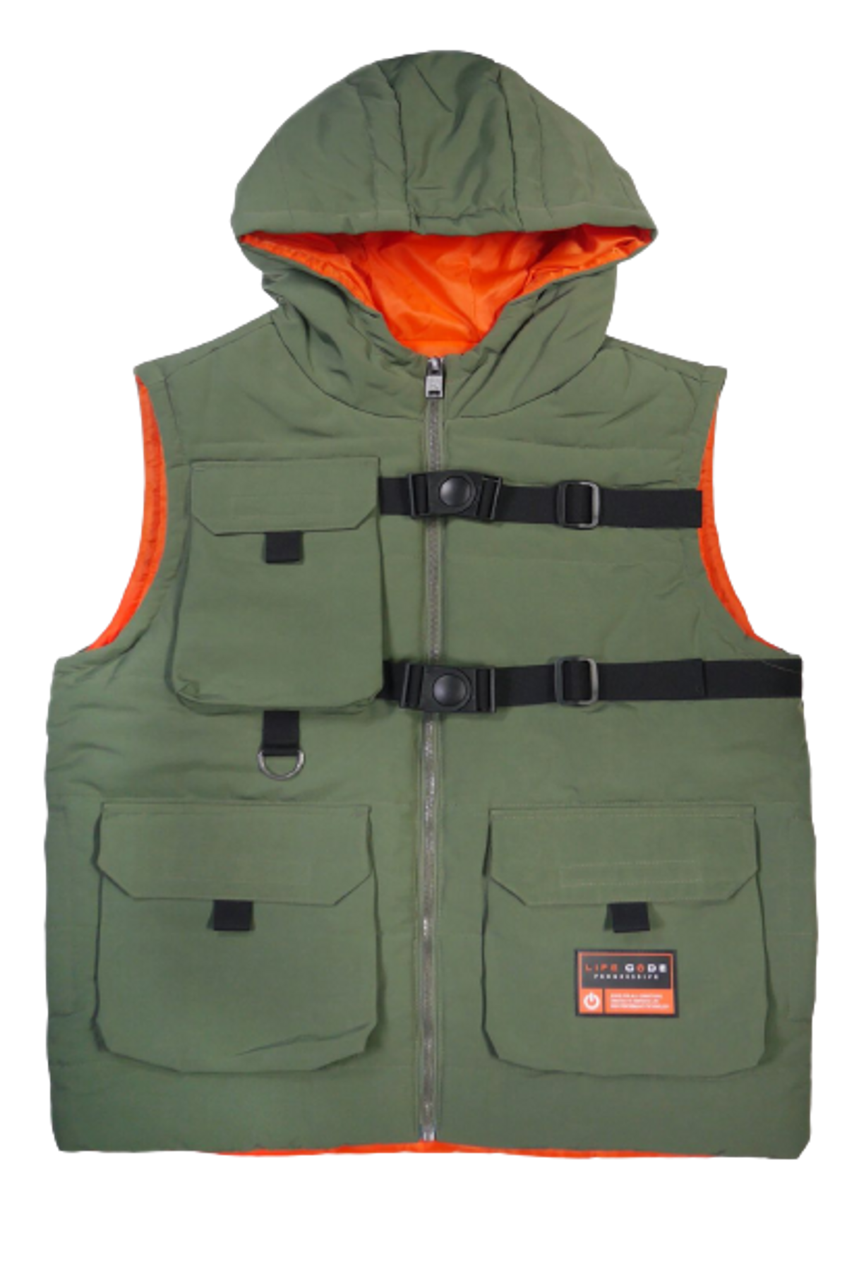 Life Code Olive Padded Jacket | WHAT’S ON THE STAR?