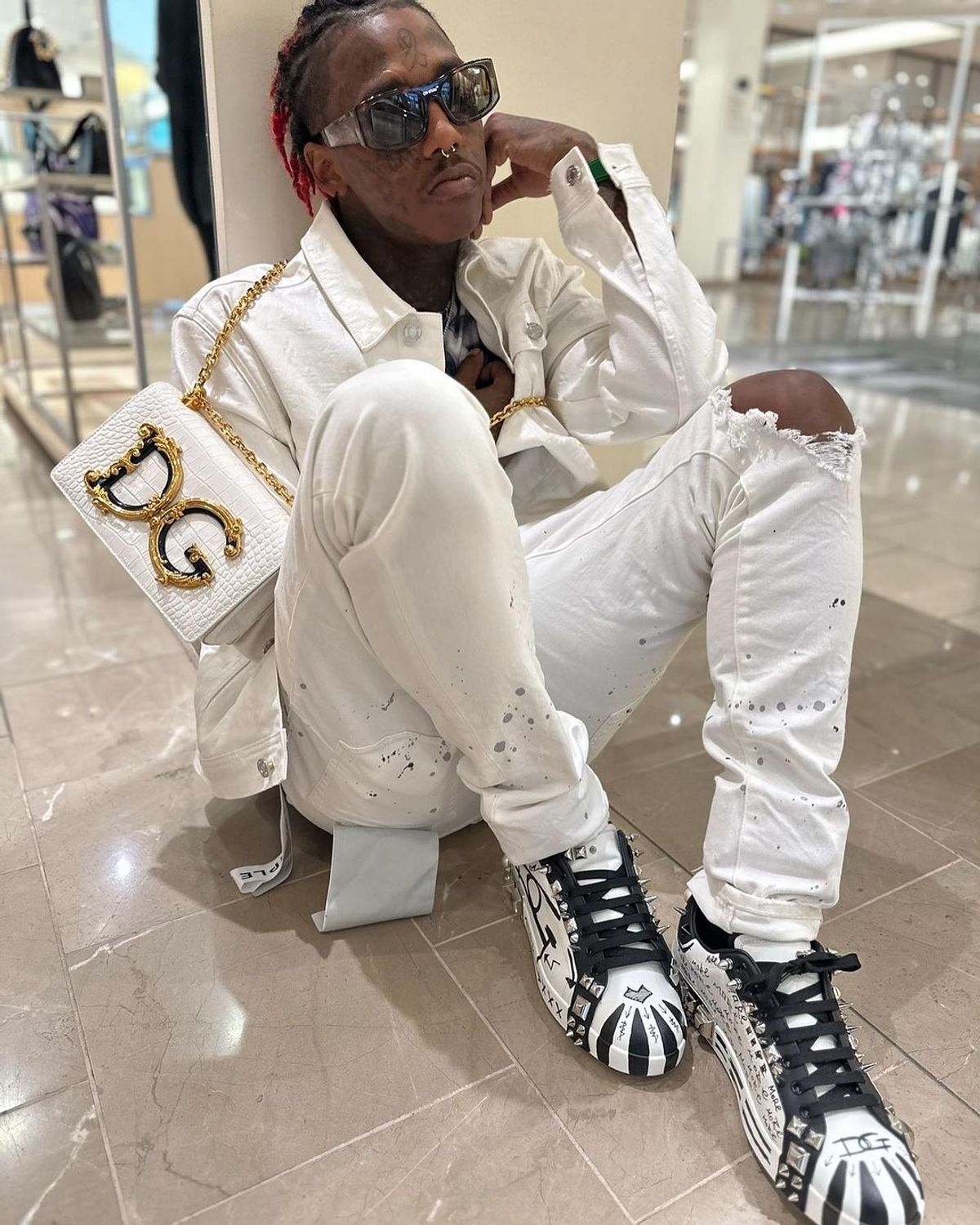 Famous Dex Outfit from July 7, 2023 | WHAT’S ON THE STAR?