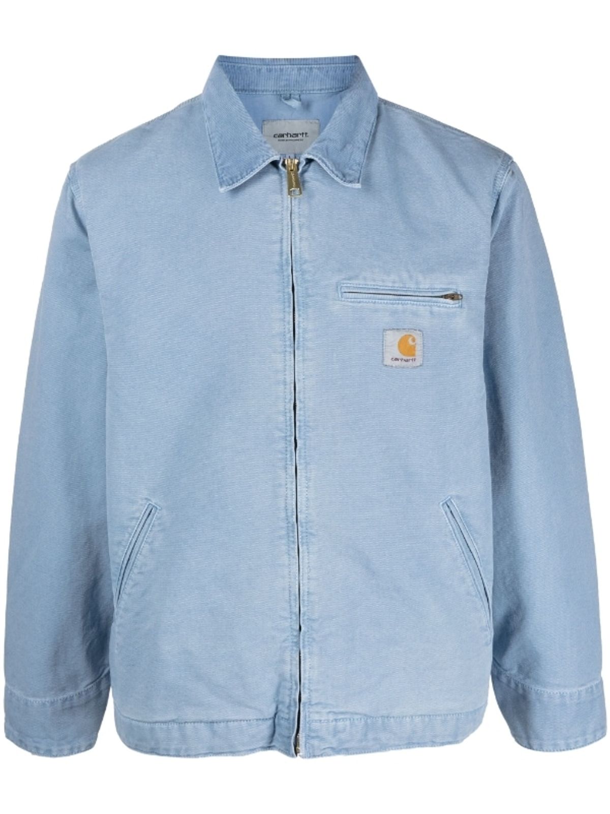 Carhartt Logo Patch Zip Up Jacket | WHAT’S ON THE STAR?