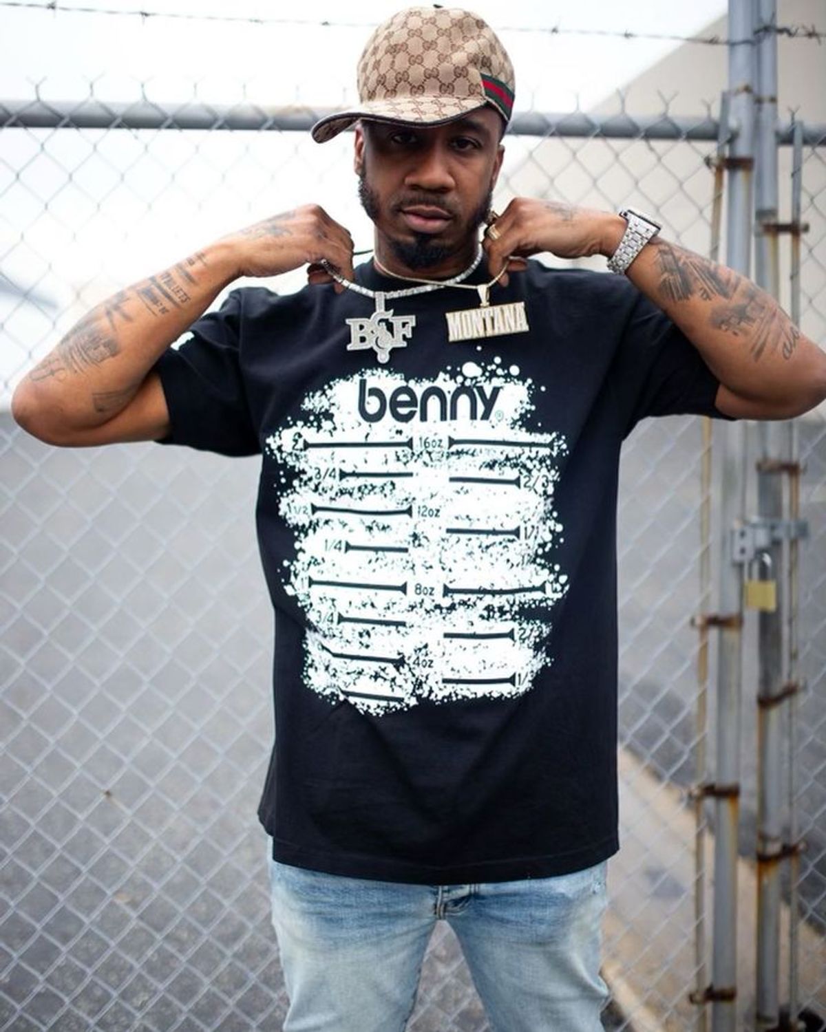 Benny The Butcher Outfit from July 8, 2023 | WHAT’S ON THE STAR?