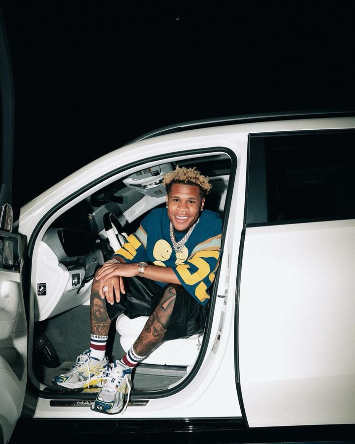 Devin Haney Outfit from July 10, 2023 | WHAT’S ON THE STAR?