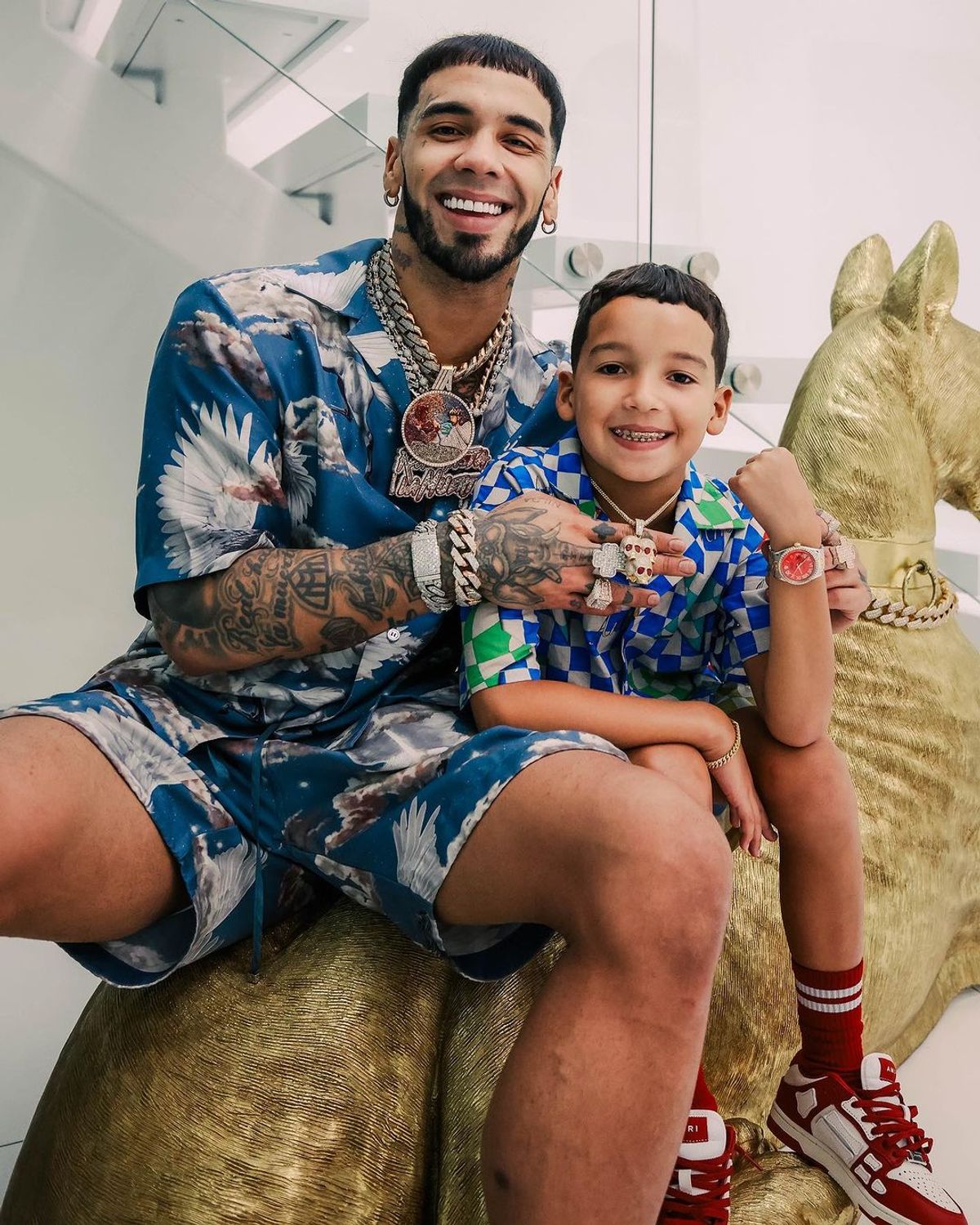 Anuel AA Outfit from July 10, 2023 | WHAT’S ON THE STAR?