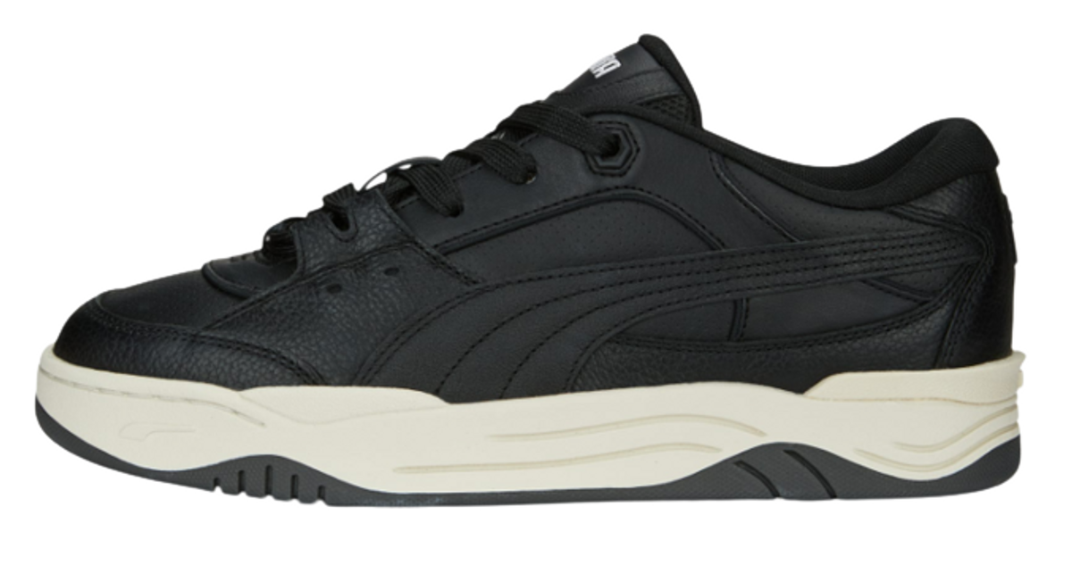 Puma Black 180 Leather Sneakers | WHAT’S ON THE STAR?