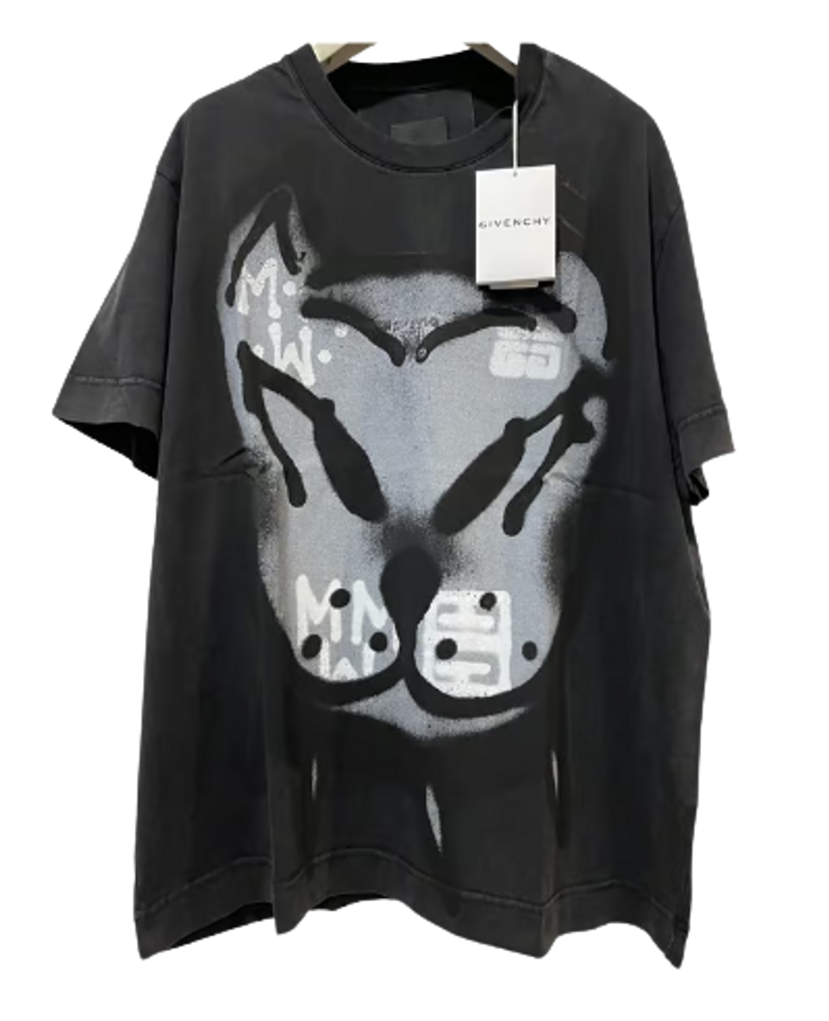 Givenchy × Chito Black Logo Print T-Shirt | WHAT’S ON THE STAR?