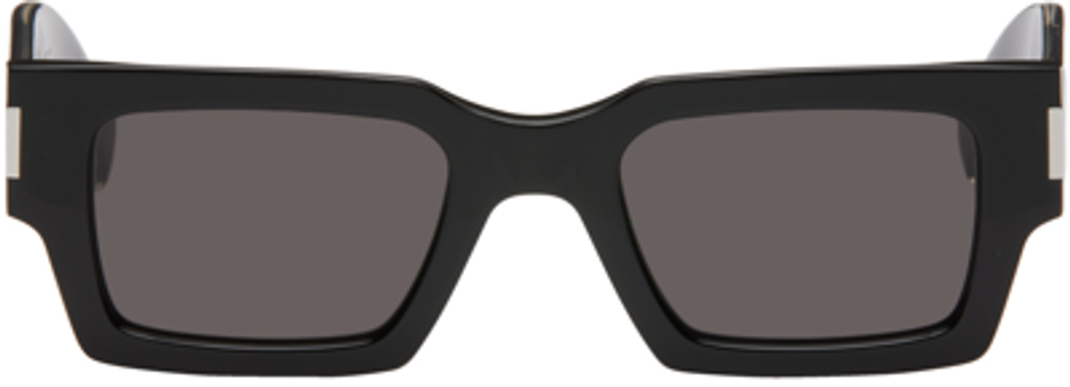 Saint Laurent Black Sl 572 Acetate Sunglasses | WHAT’S ON THE STAR?