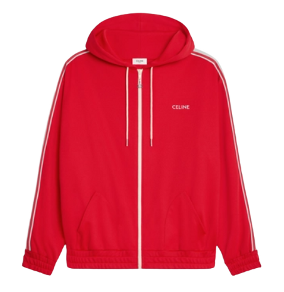 Celine Red Tracksuit Jacket | WHAT’S ON THE STAR?