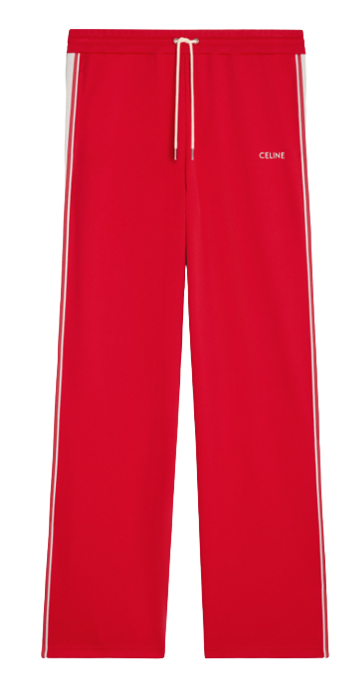 Celine Red Tracksuit Pants | WHAT’S ON THE STAR?