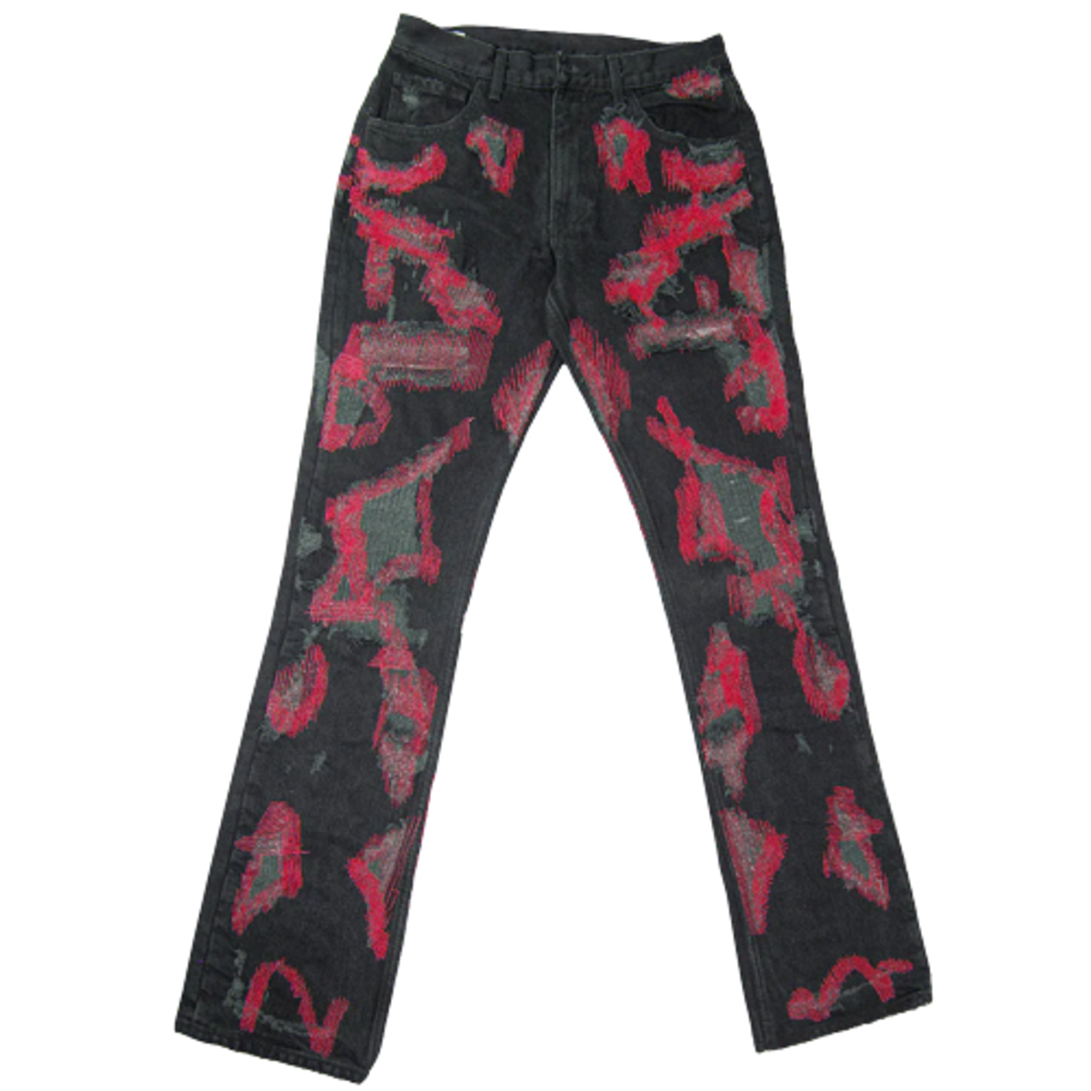 Lil Uzi Vert × Endless Black Less Red Denim Jeans | WHAT’S ON THE STAR?