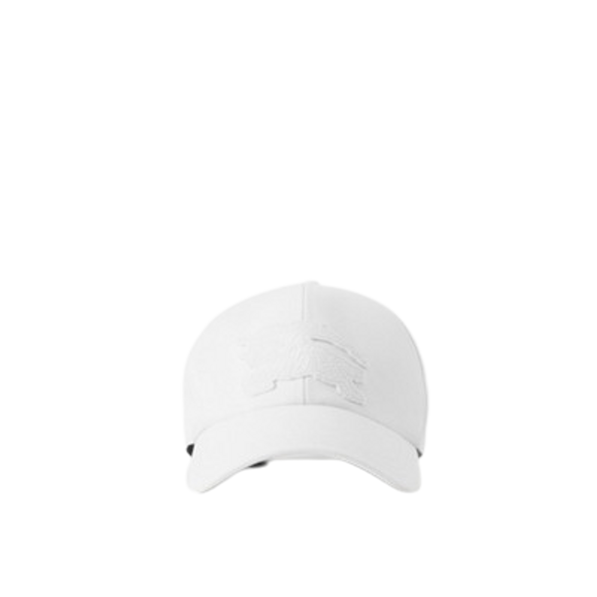 Burberry Ekd Appliqué Cotton Gabardine Baseball Cap In White | WHAT’S ...