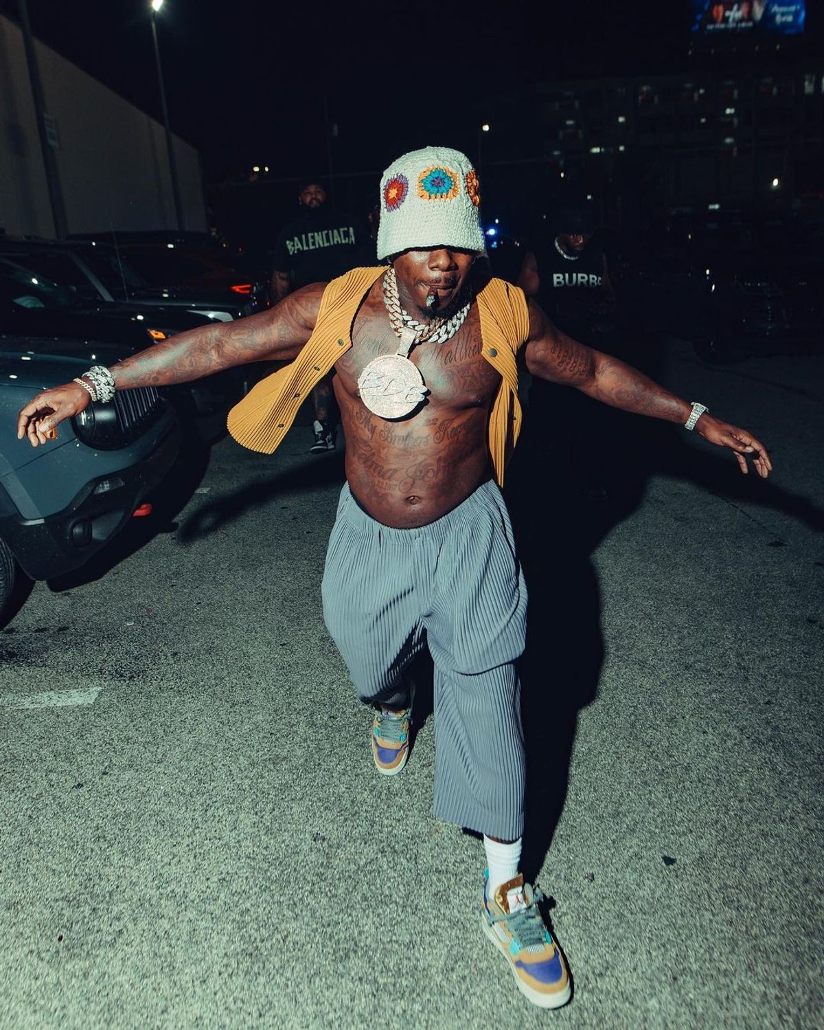 DaBaby Outfit from July 31, 2023 | WHAT’S ON THE STAR?