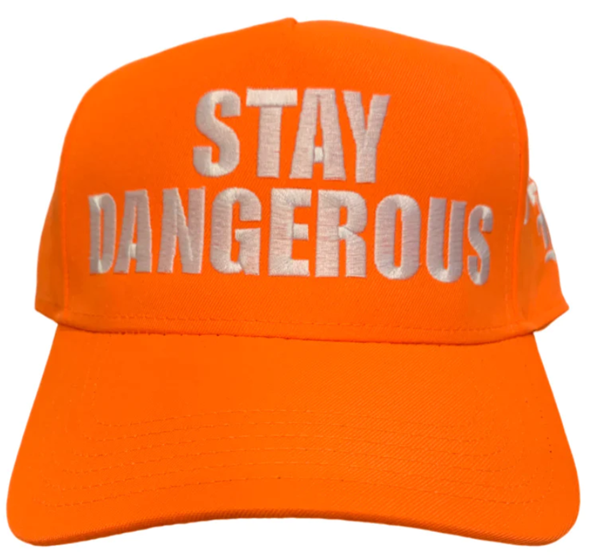 Stay Dangerous Orange Stay Dangerous Cap | WHAT’S ON THE STAR?