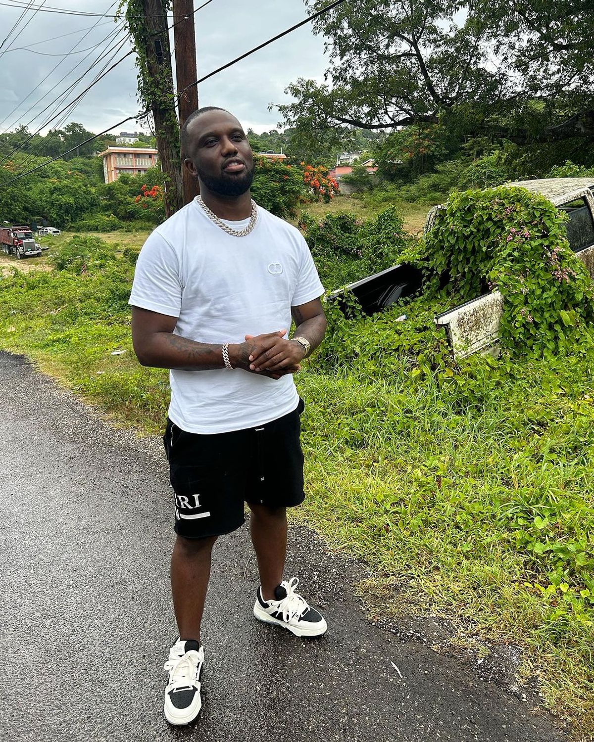 Headie One Outfit from August 2, 2023 | WHAT’S ON THE STAR?