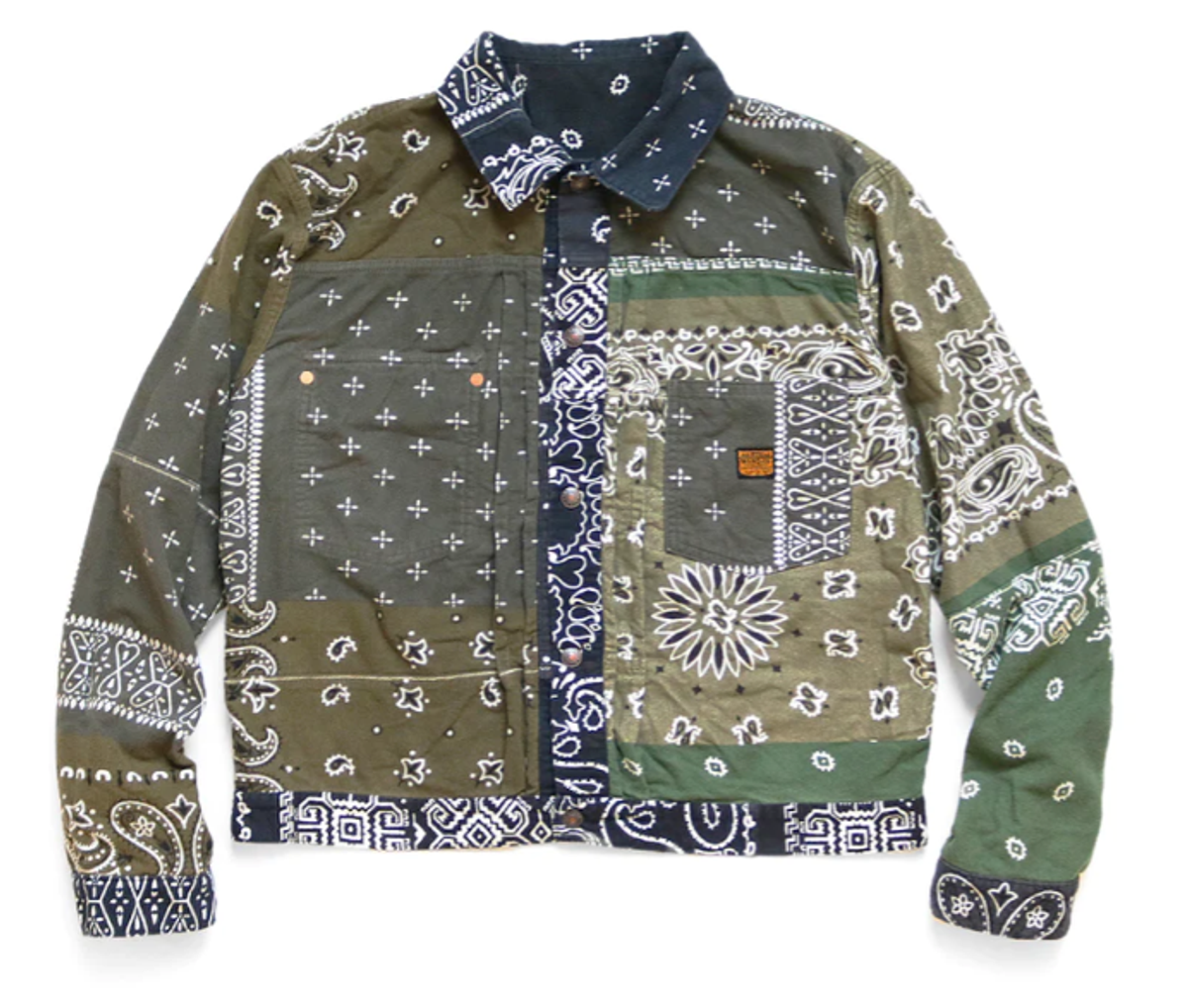 Kapital Kountry Reversible Flannel Bandana Jacket | WHAT’S ON THE STAR?