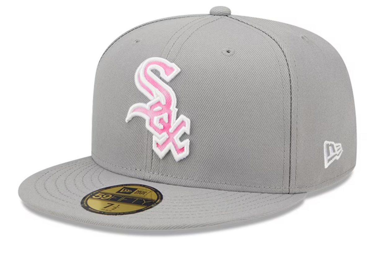 New Era Chicago White Sox Grey Pink Cap | WHAT’S ON THE STAR?
