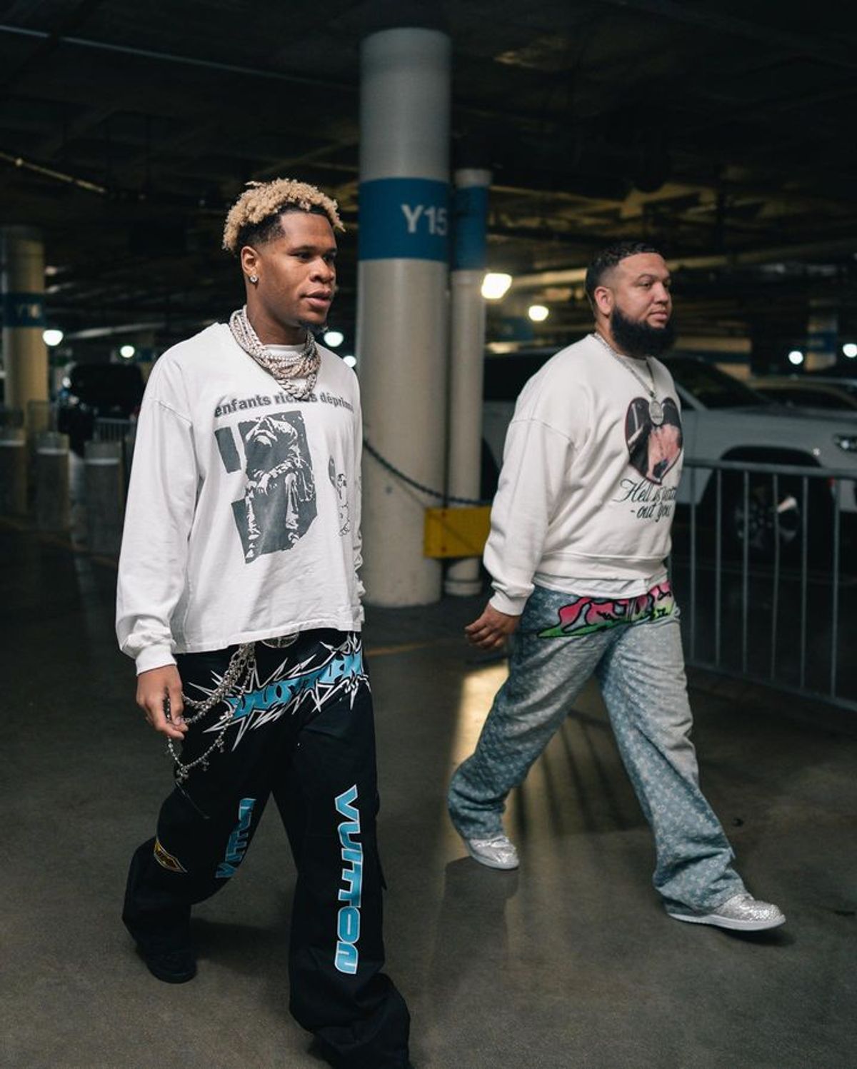 Devin Haney Outfit from August 8, 2023 | WHAT’S ON THE STAR?