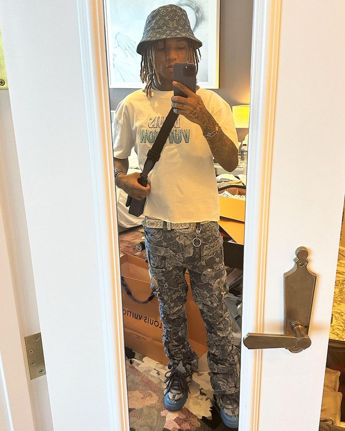 Swae Lee Outfit from August 8, 2023 | WHAT’S ON THE STAR?