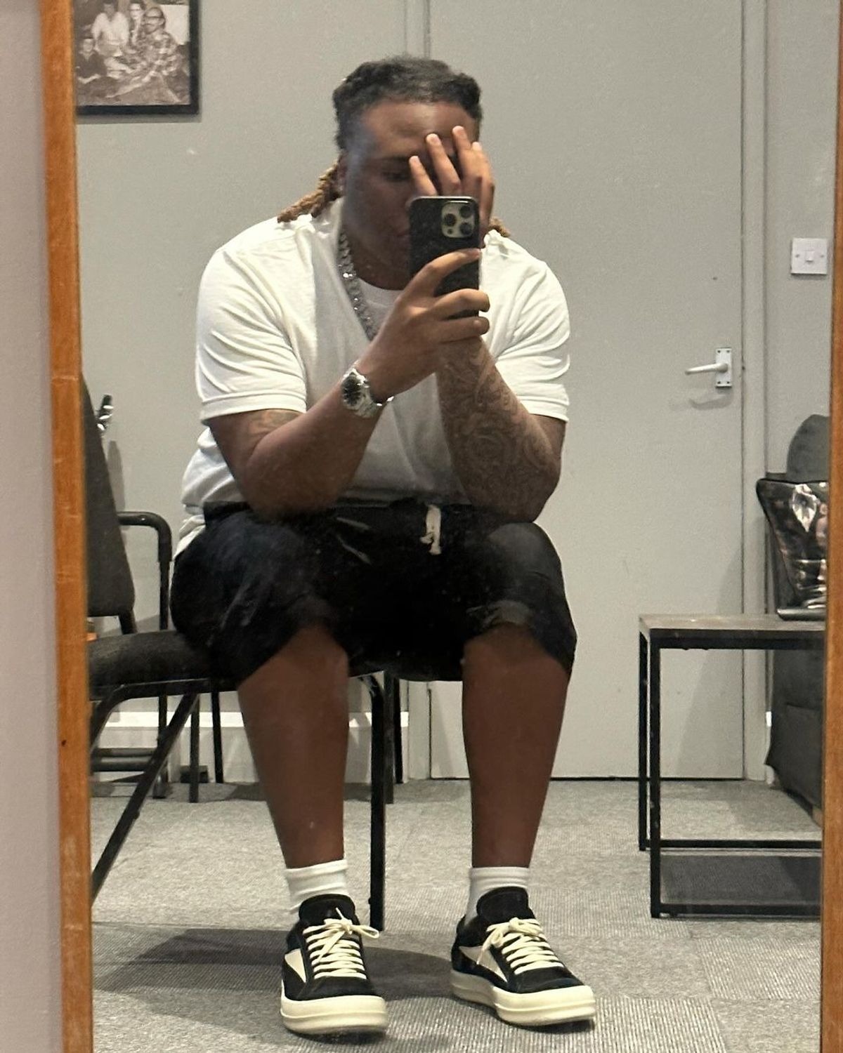 Tay Keith Outfit from August 8, 2023 | WHAT’S ON THE STAR?