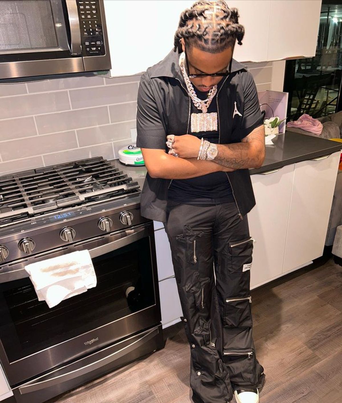 Tay B Outfit from August 9, 2023 | WHAT’S ON THE STAR?