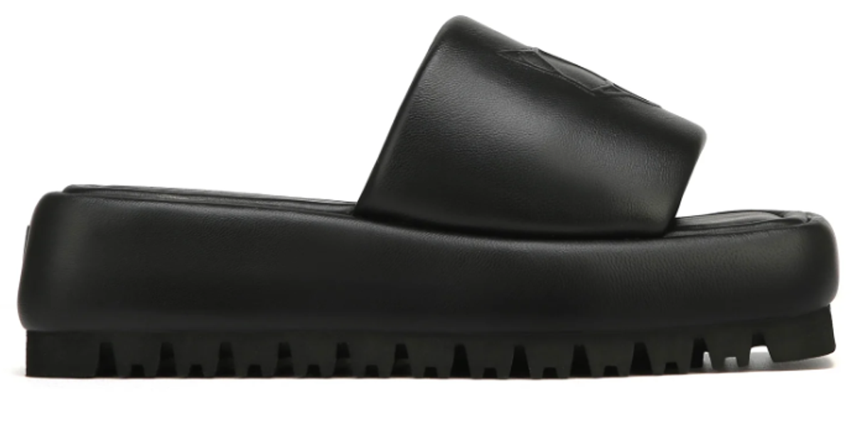 Naked Wolfe Black Leather Estelle Sandals | WHAT’S ON THE STAR?