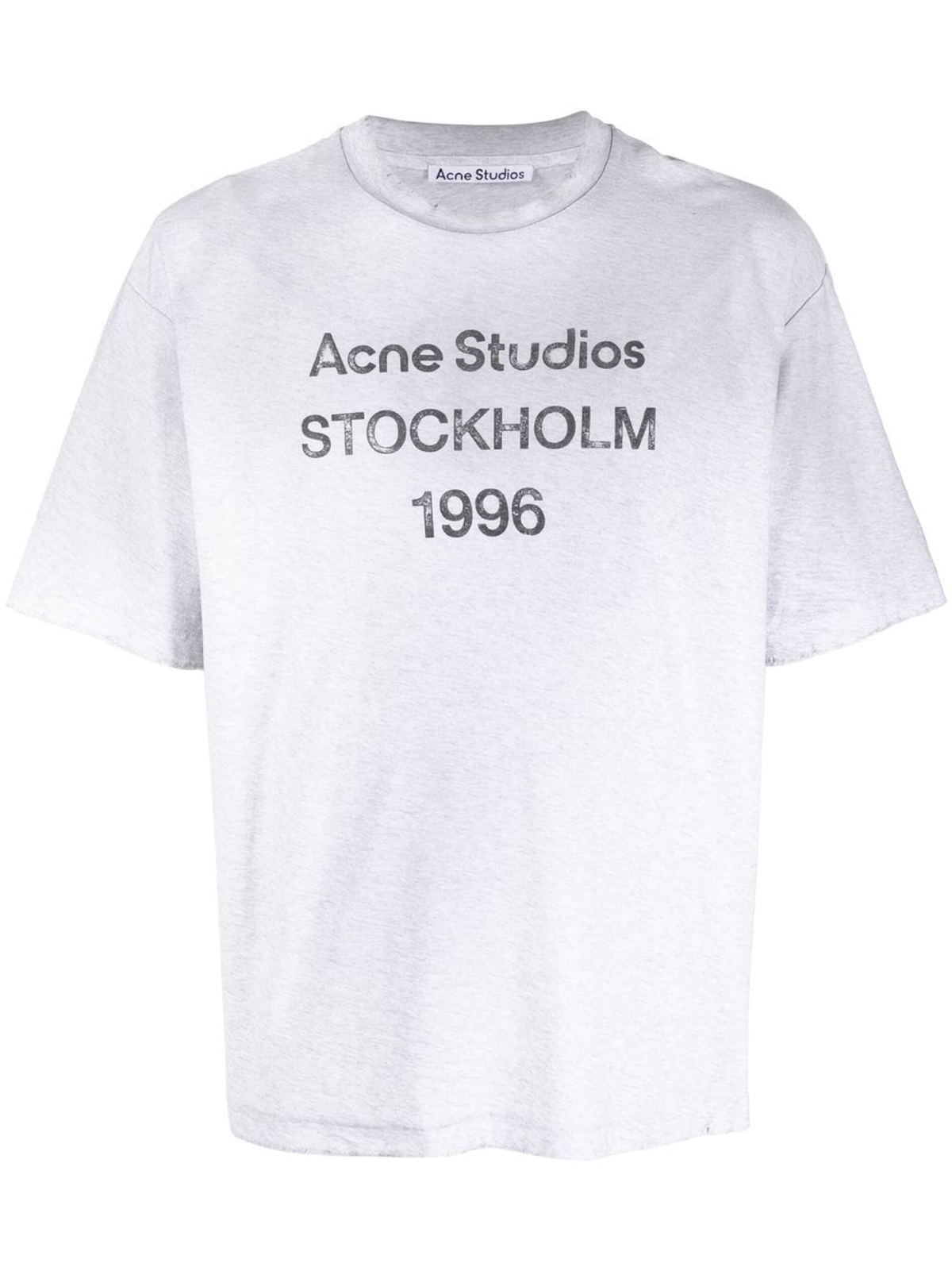 Acne Studios Logo-print Cotton T-shirt | WHAT’S ON THE STAR?