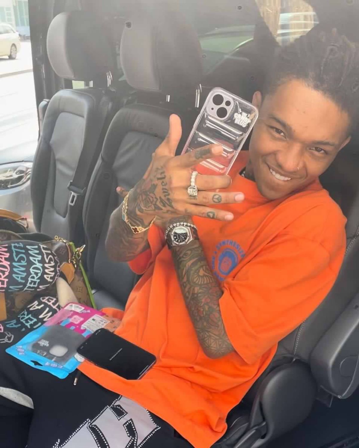 Swae Lee Outfit from August 16, 2023 | WHAT’S ON THE STAR?