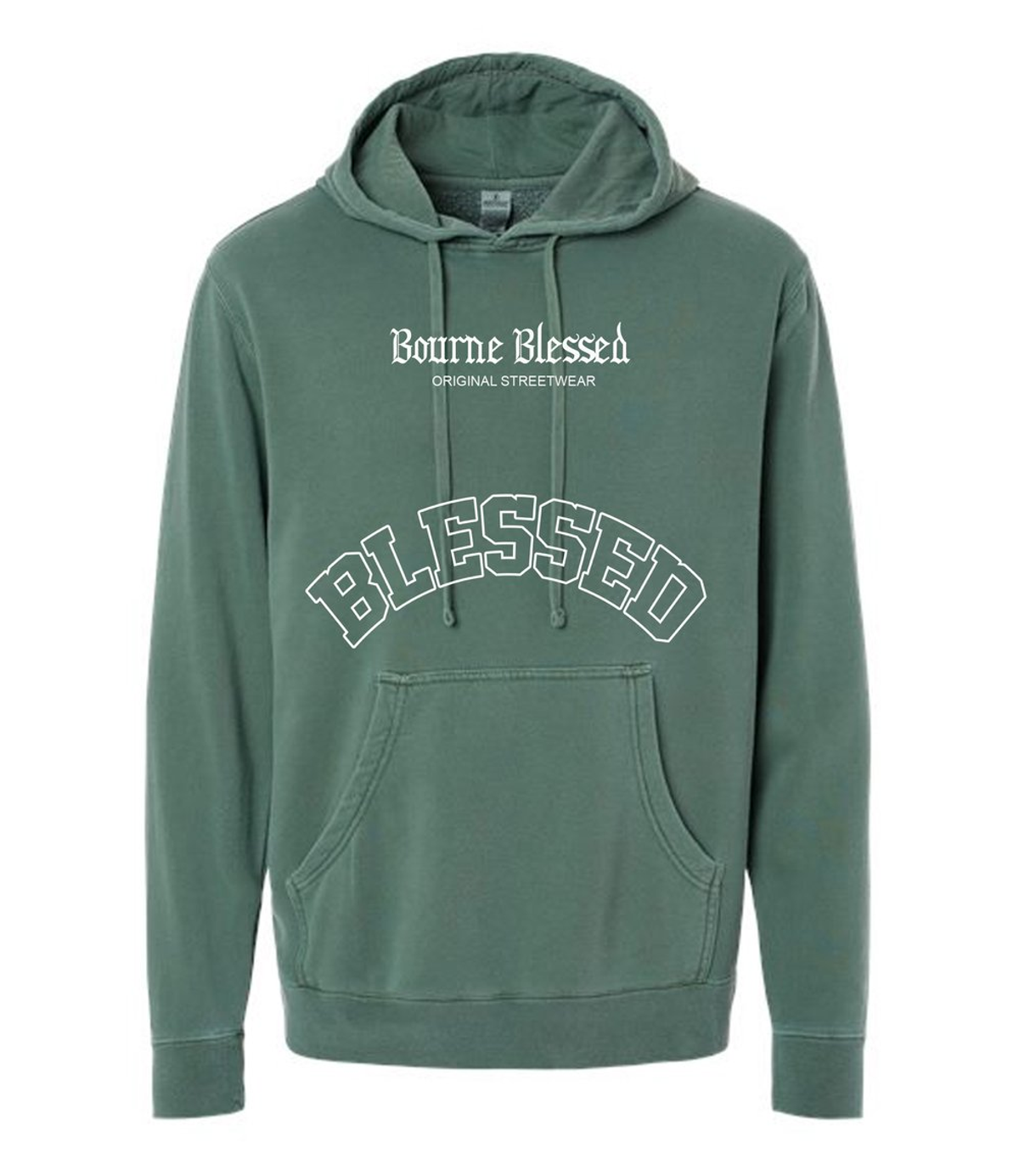Bourne Blessed Blessed Original Streetwear Hoodie | WHAT’S ON THE STAR?