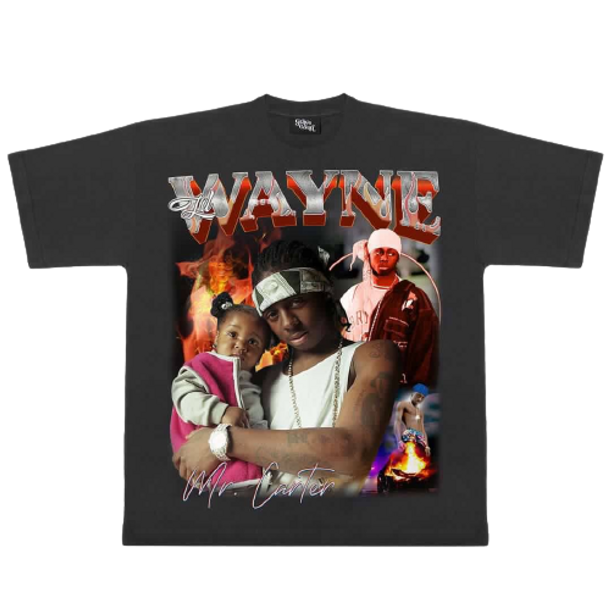 Grace Court Co Wayne Black T-Shirt | WHAT’S ON THE STAR?