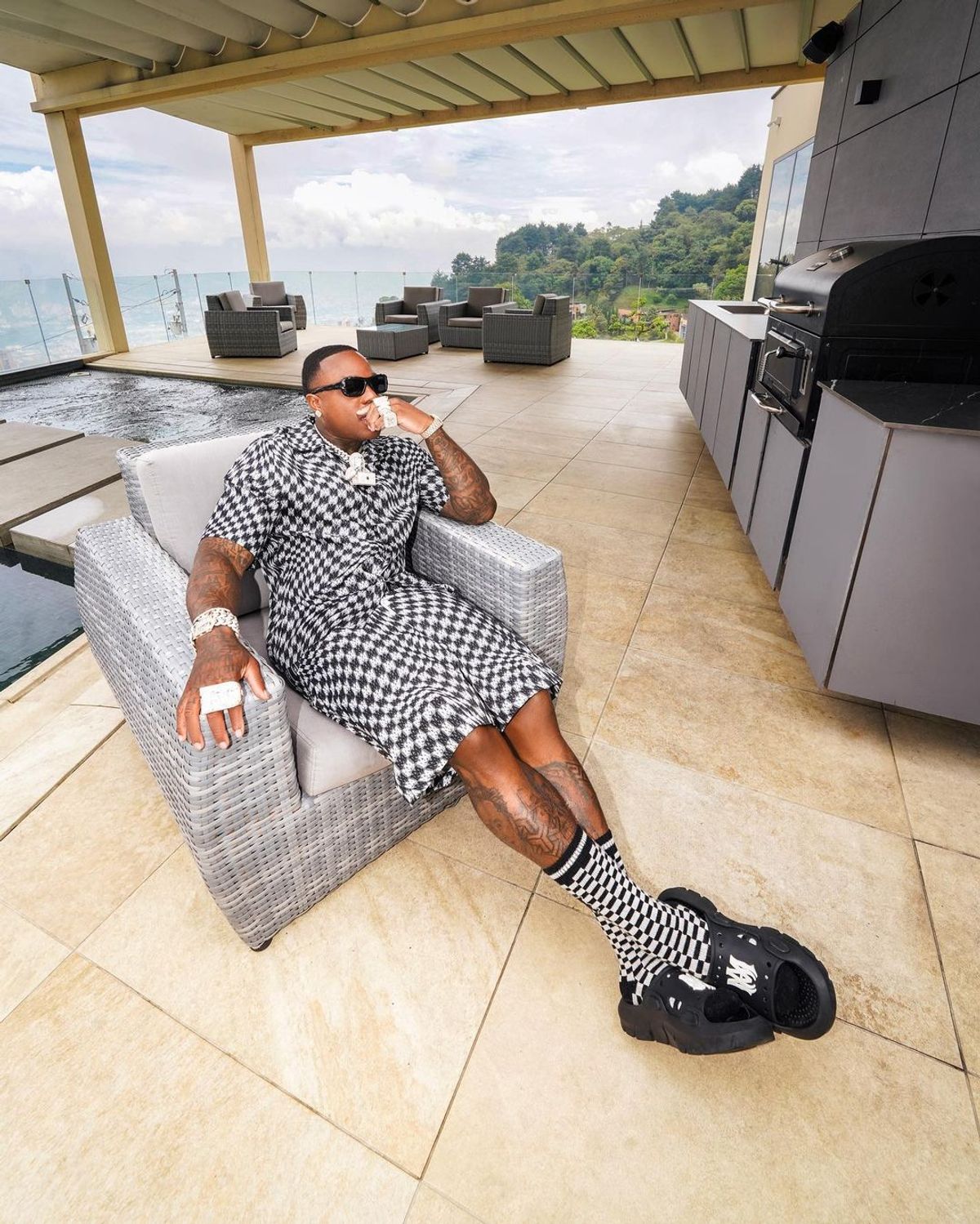 BandMan Kevo Outfit from August 23, 2023 | WHAT’S ON THE STAR?