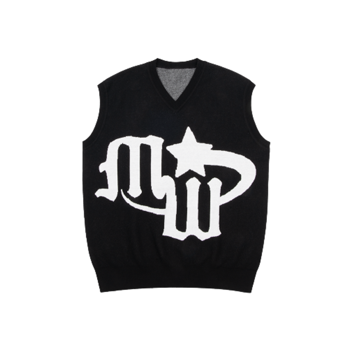 Midwxst Merch black sweater vest | WHAT’S ON THE STAR?