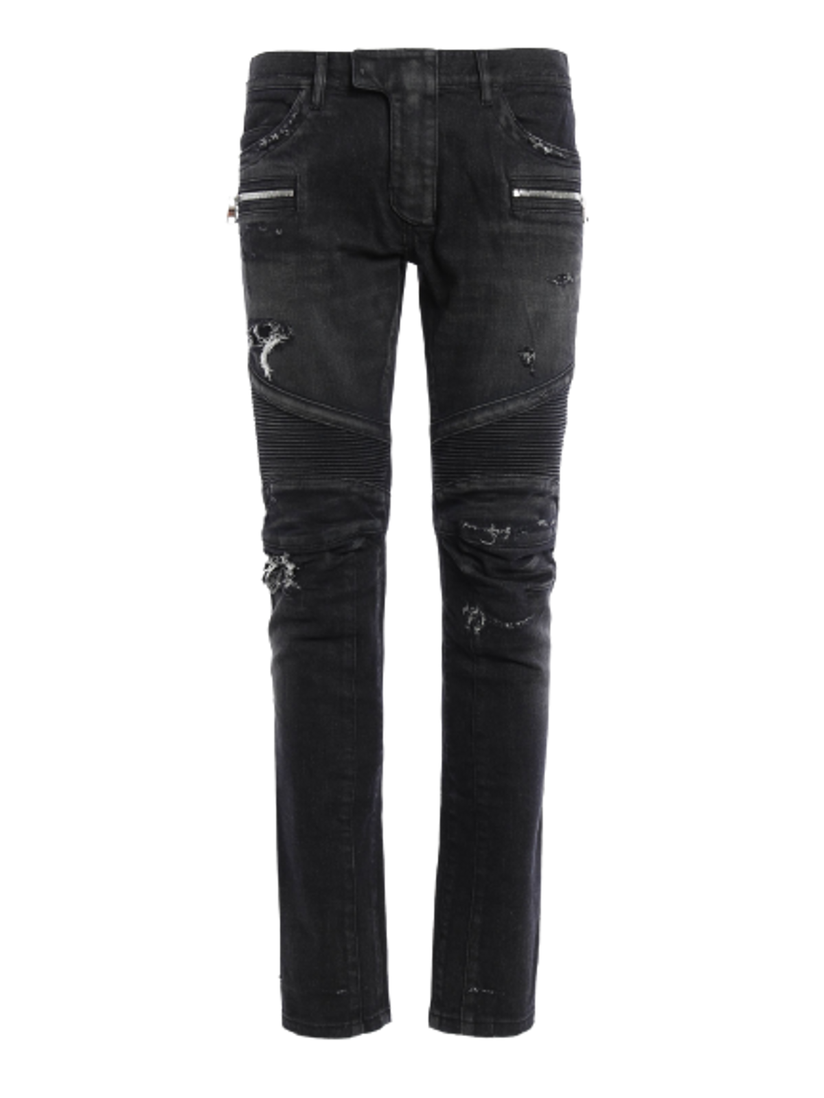 Balmain Ripped Biker Jeans | WHAT’S ON THE STAR?