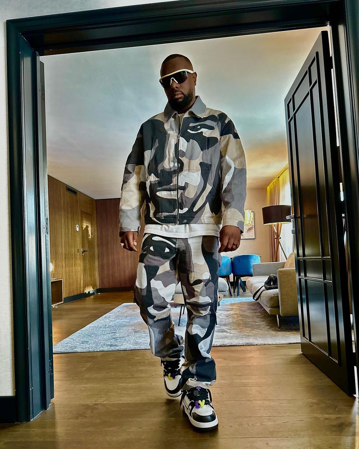 Gims Outfit from August 27, 2023 | WHAT’S ON THE STAR?