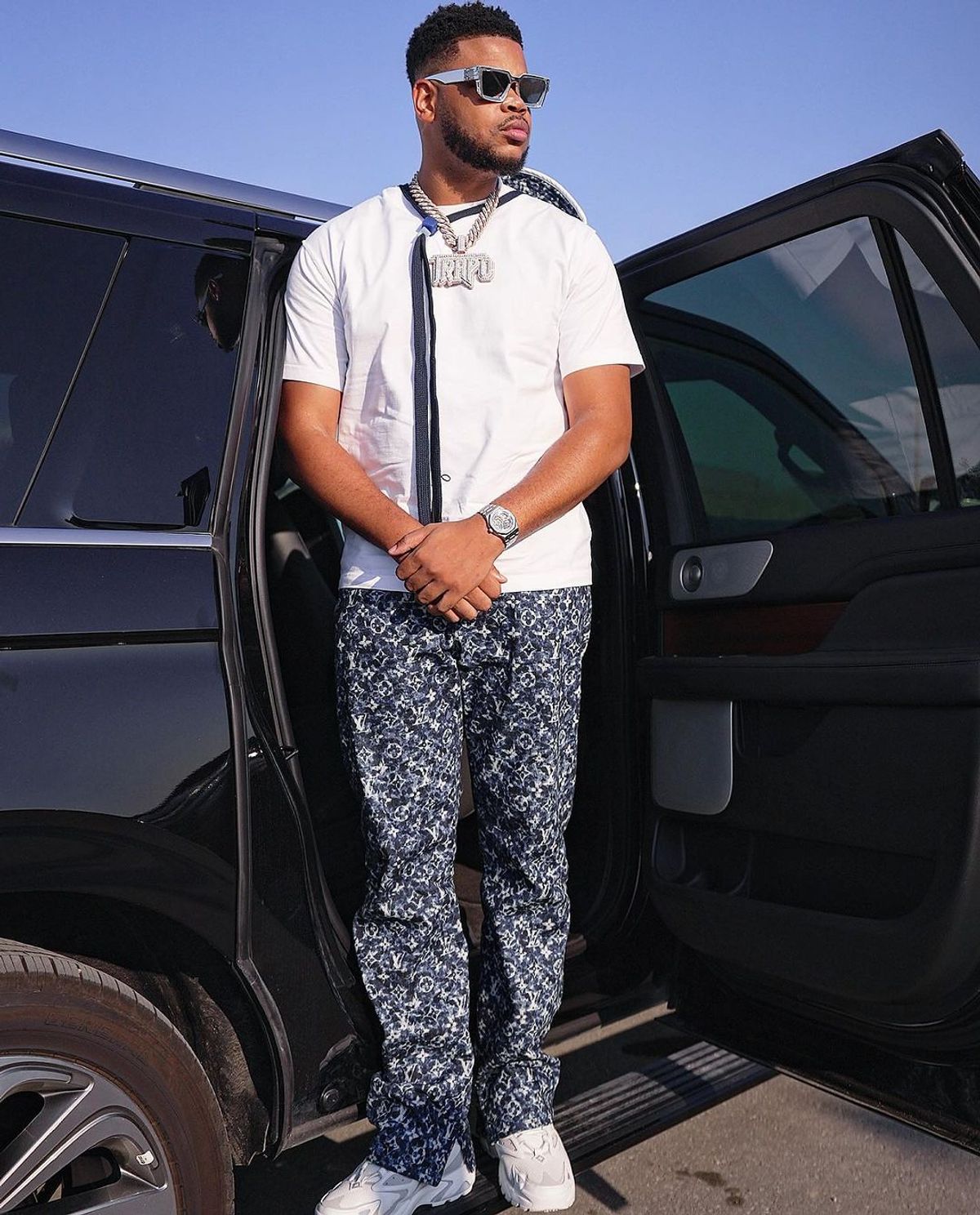 K-Trap Outfit from August 5, 2023 | WHAT’S ON THE STAR?
