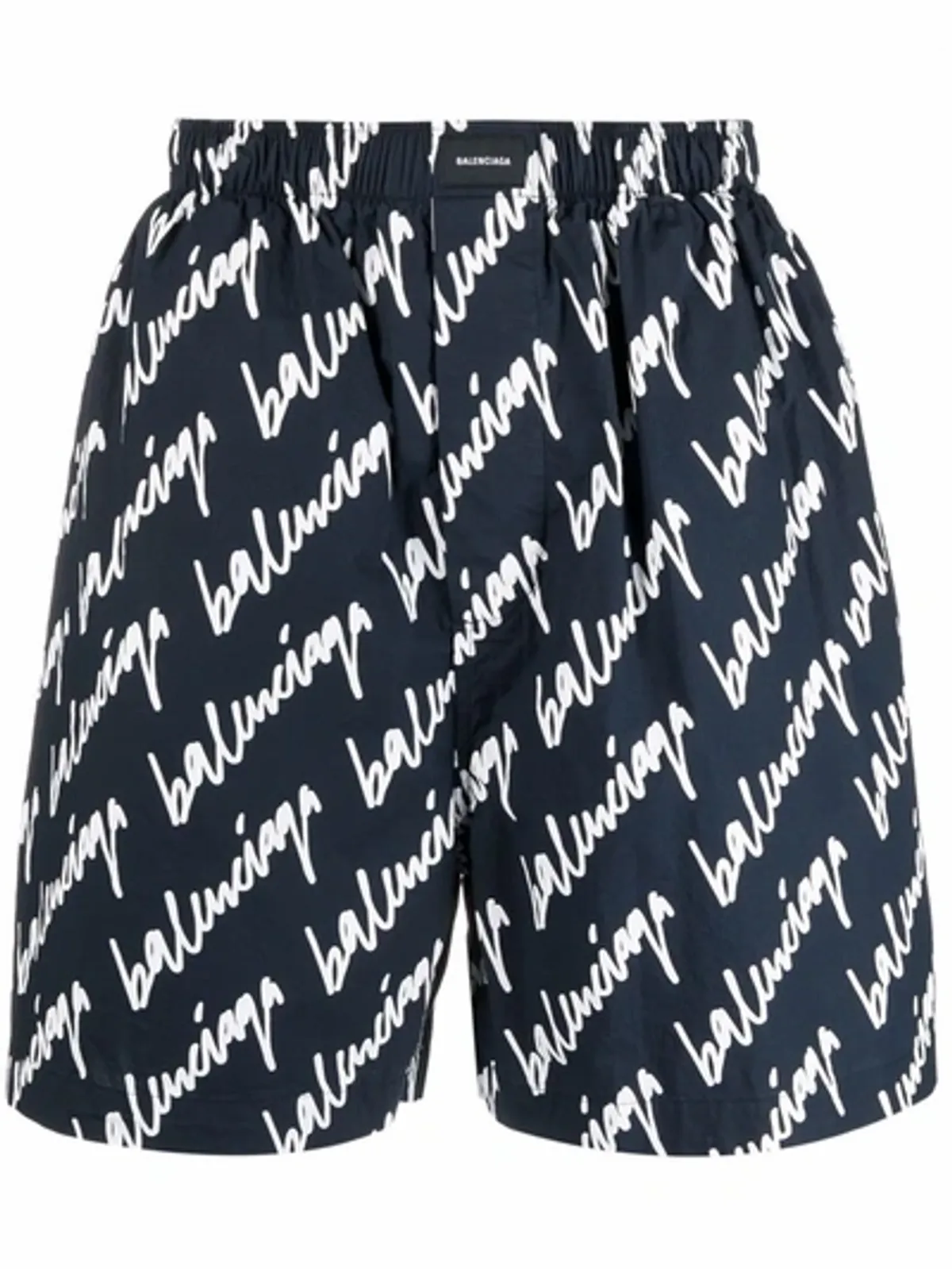 Balenciaga Blue Cotton Bermuda Shorts | WHAT’S ON THE STAR?