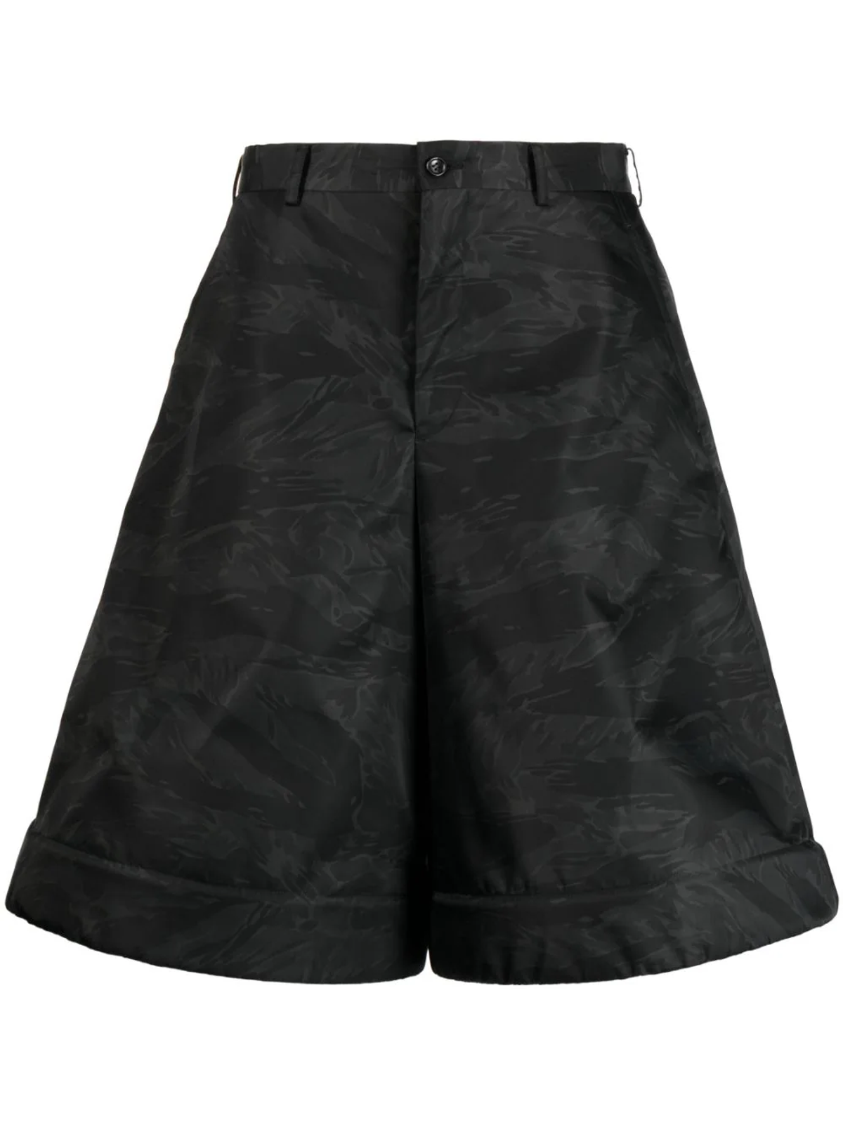 Comme Des Garcons Black Wide-leg Tailored Shorts | WHAT’S ON THE STAR?