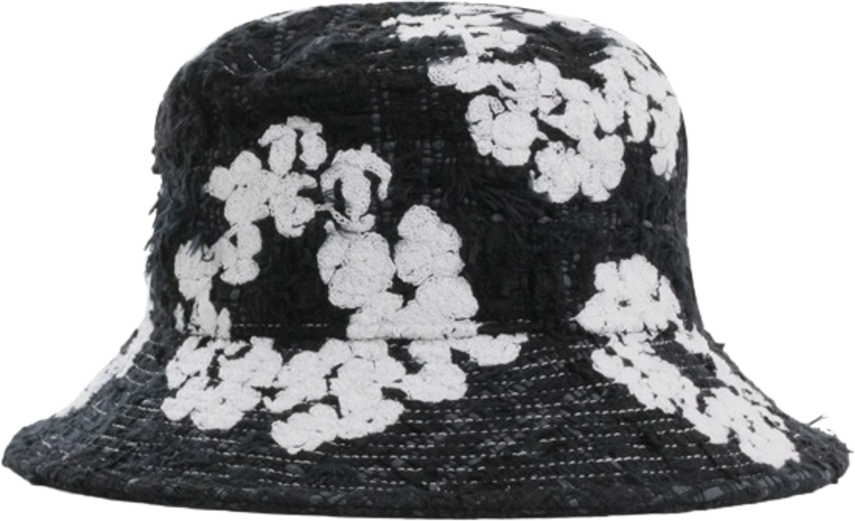 Readymade × Denim Tears Black Cotton Wreath Bucket Hat | WHAT’S ON THE ...