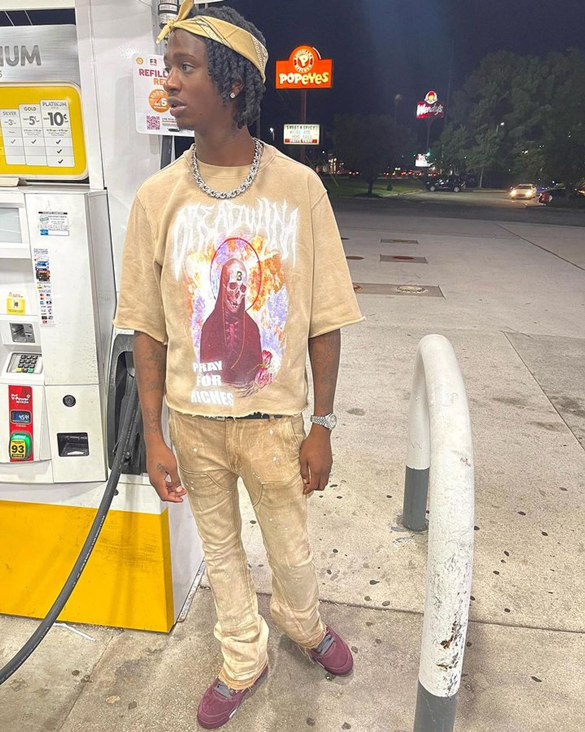 Yung Mal Outfit from September 2, 2023 | WHAT’S ON THE STAR?