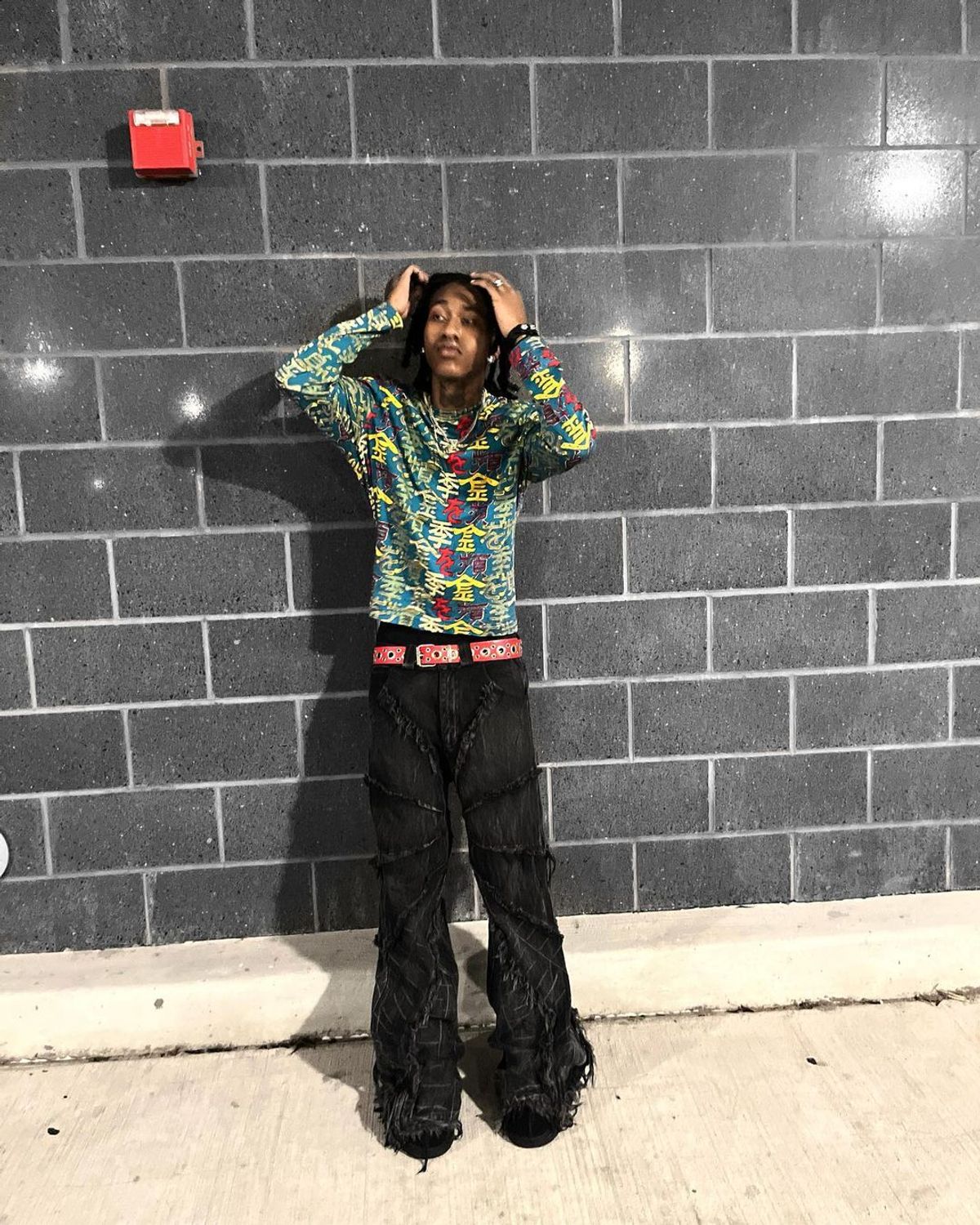 Lil Benny Outfit from September 4, 2023 | WHAT’S ON THE STAR?