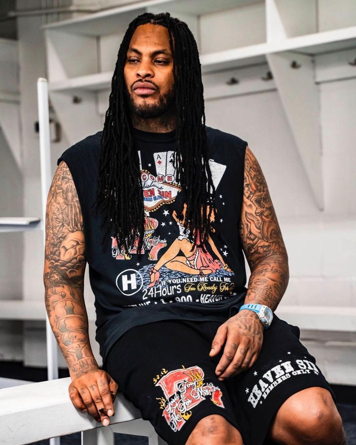 Waka Flocka Flame Outfit from September 5, 2023 | WHAT’S ON THE STAR?