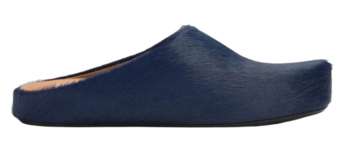 Marni Dark Blue Fussbet Sabots | WHAT’S ON THE STAR?