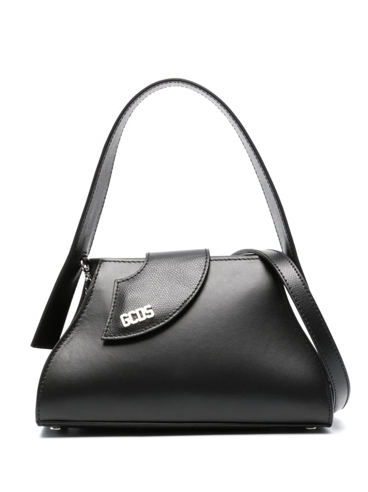 GCDS Black Comma Small Leather Mini Bag | WHAT’S ON THE STAR?