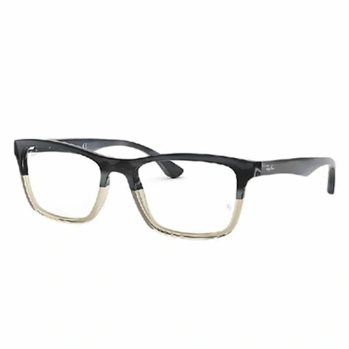 Ray-Ban Grey Frame Clear Lenses Polarized Eyeglasses | WHAT’S ON THE STAR?