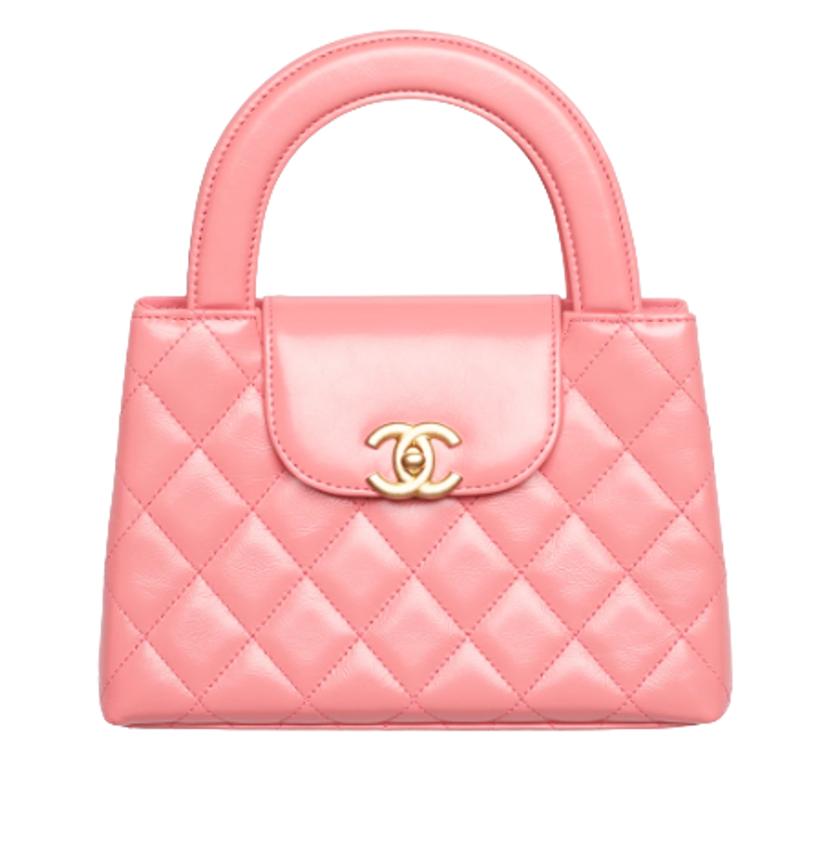 Chanel Coral Pink Mini Shopping Bag | WHAT’S ON THE STAR?