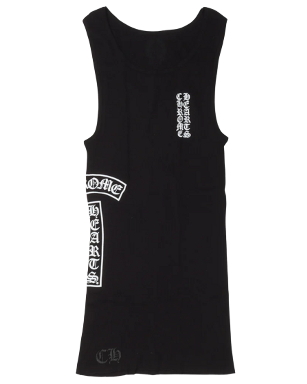 Chrome Hearts Black Ribbed Tank Top | WHAT’S ON THE STAR?