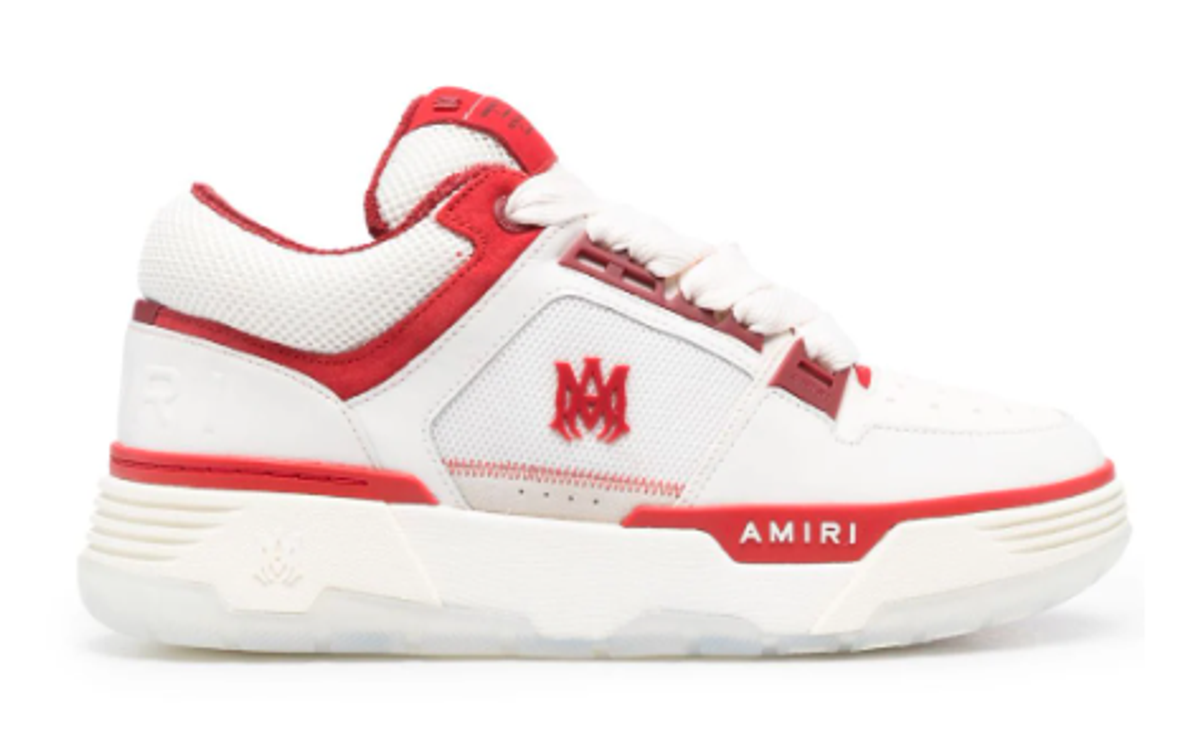 Amiri White And Red Ma-1 Mesh Bicolor High-top Sneakers | WHAT’S ON THE ...
