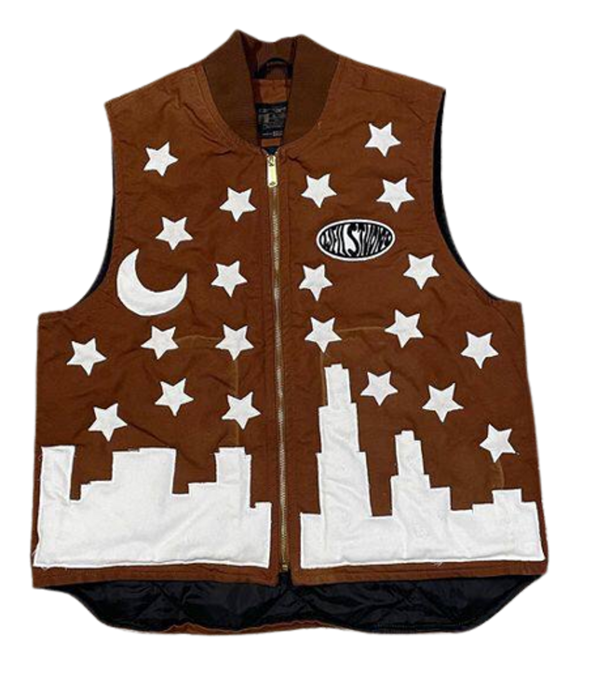 Well Studios Brown Stars Jacket | WHAT’S ON THE STAR?
