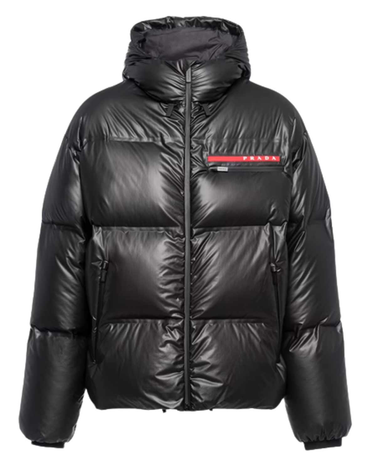 Prada Light Nylon Hooded Puffer Jacket | WHAT’S ON THE STAR?