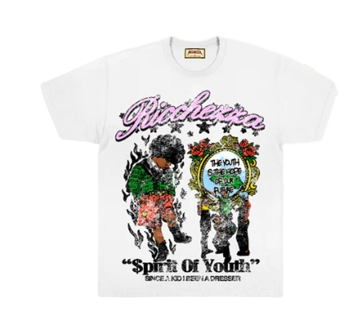 Ricchezza Forever Spirit of Youth Short Sleeve Tee | WHAT’S ON THE STAR?