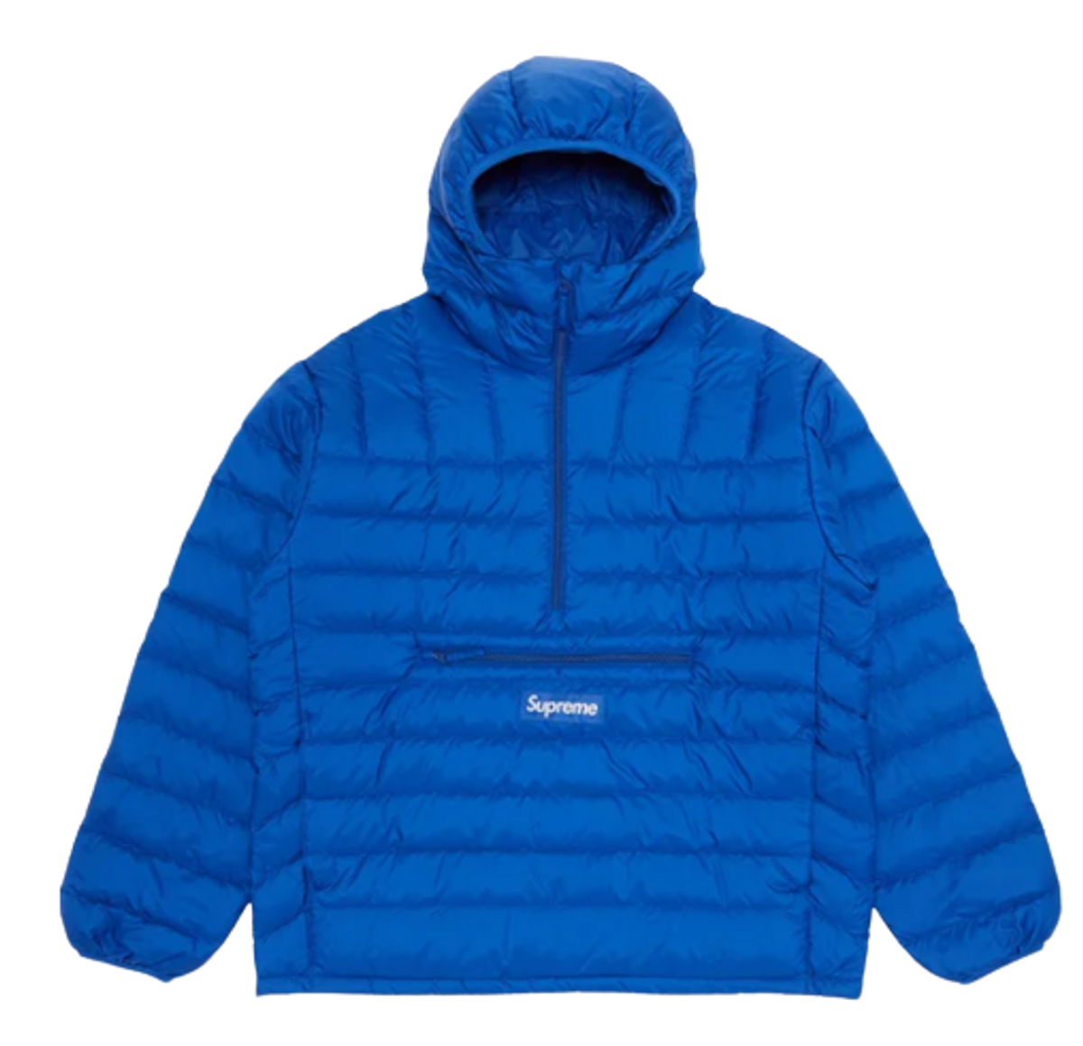 Supreme Micro Down Half Royal Zip Hooded Pullover | WHAT’S ON THE STAR?