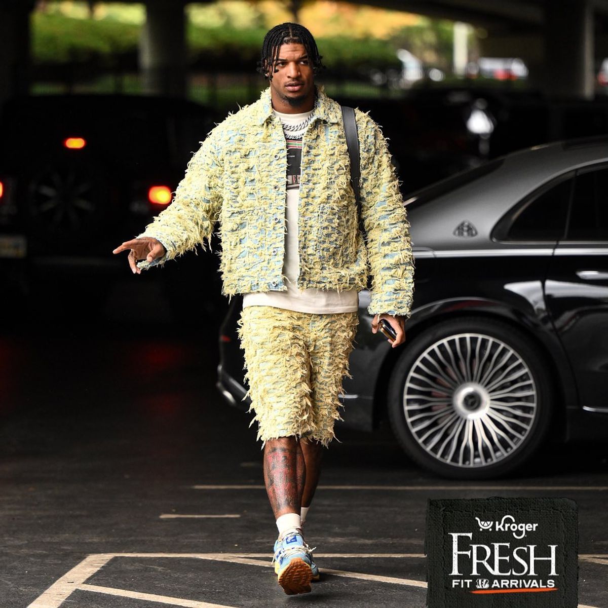 Ja'Marr Chase Outfit from October 15, 2023 | WHAT’S ON THE STAR?