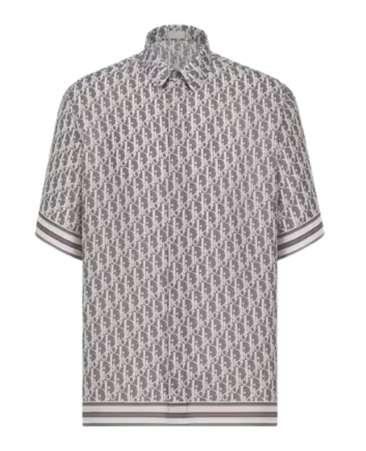 Dior Gray Silk Twill Shirt | WHAT’S ON THE STAR?